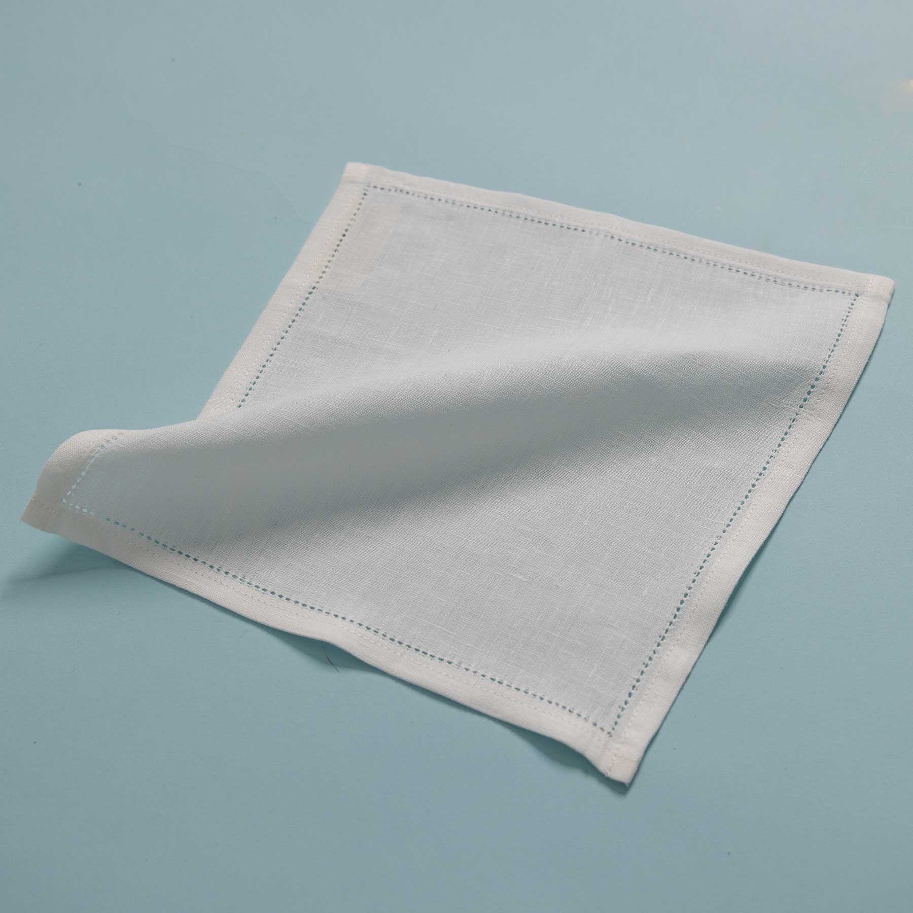 Hemstitched linen handkerchiefs store