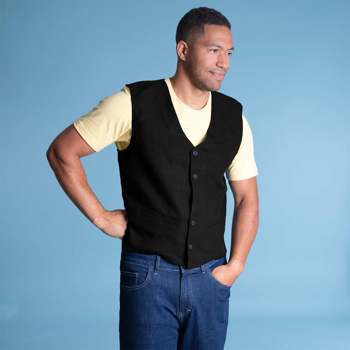 Hemp Vest from 100% Organic European Hemp – Rawganique