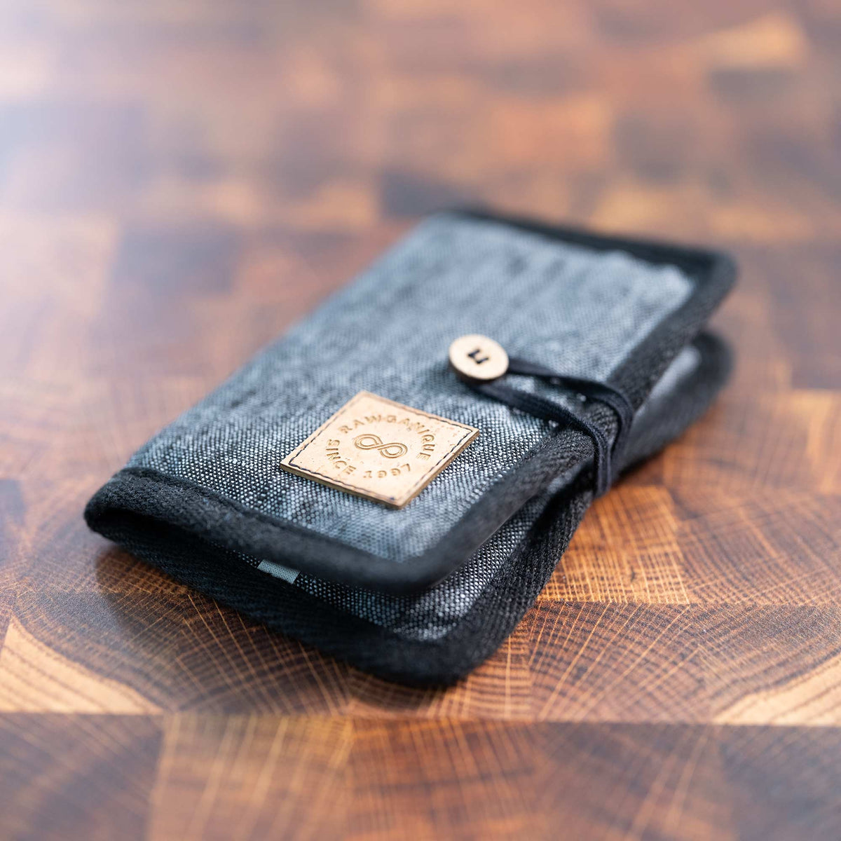 100% Organic Linen Passport Wallet (100% Biodegradable; Plastic-Free ...