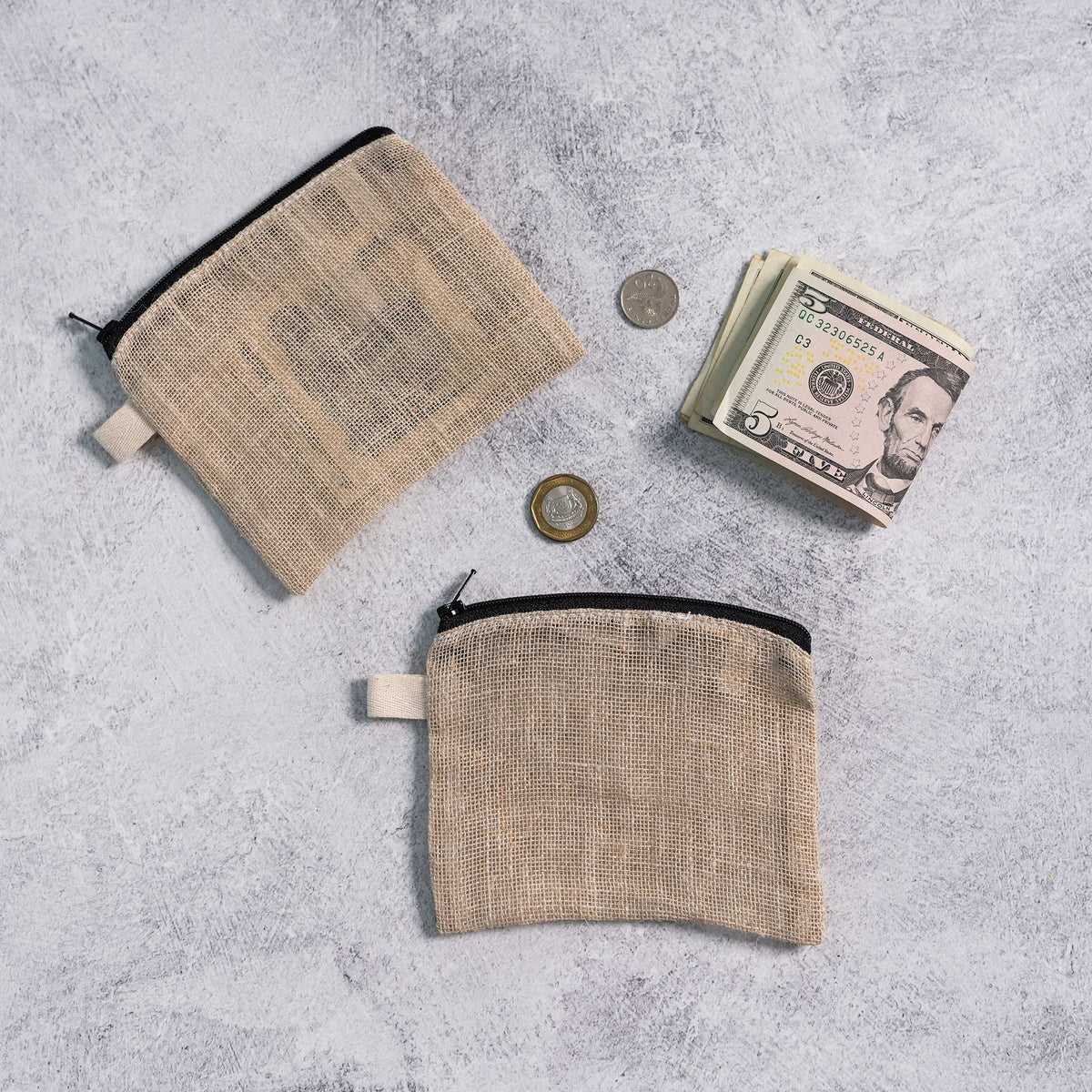 100% Organic Hemp Mesh Zippered Pouch (3 Sizes) – Rawganique