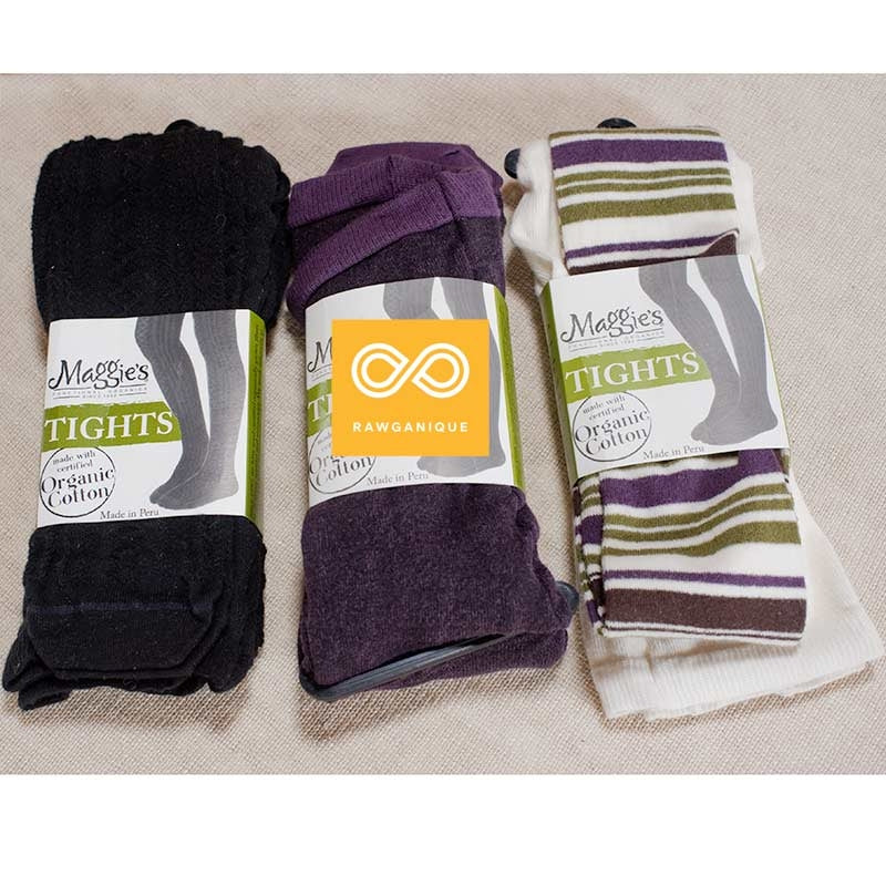 Certified Organic Cotton Tights Pantyhose – Rawganique