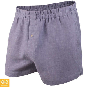 100% Organic Hemp Boxers Shorts (Plastic-Free Nut Button – Rawganique