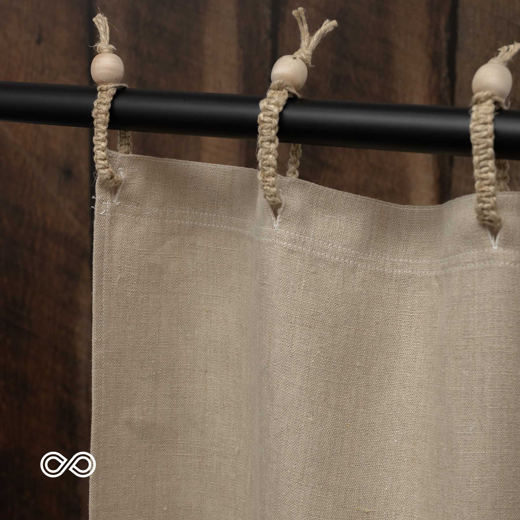 100% Organic Hemp Curtains Natural Draperies by Rawganique since 1997