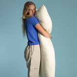 Organic Cotton Body Pillow Hand Made in USA from organic USA Cotton by ...