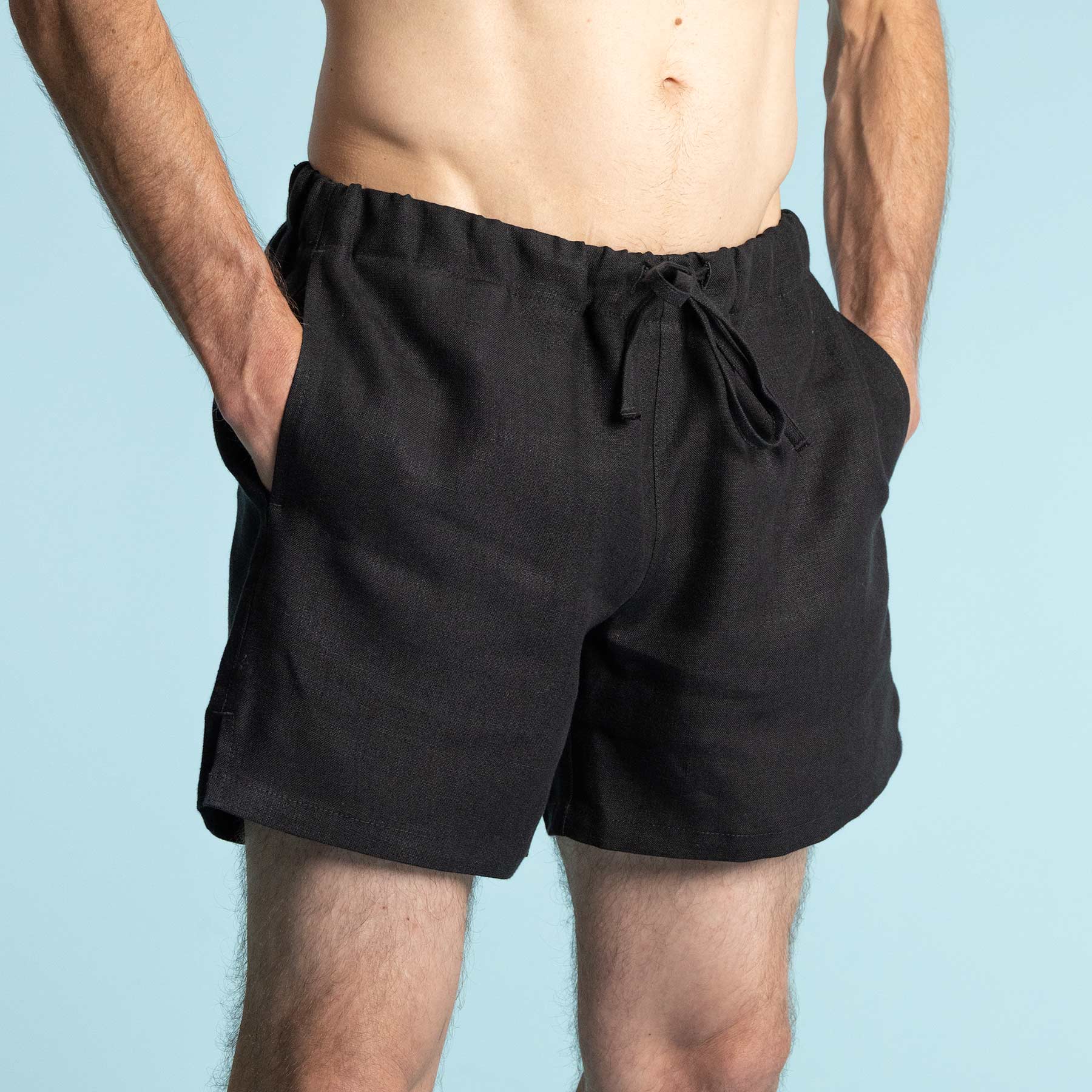 100% Organic Hemp Running Fitness Shorts Trunks (Unisex; Breathable ...