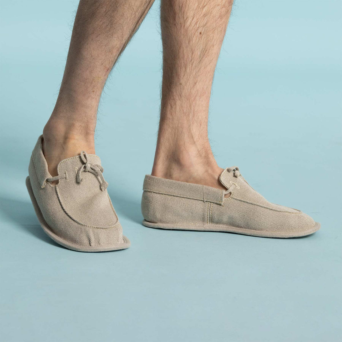 Glue-free Organic Hemp Slippers Moccasins – Rawganique