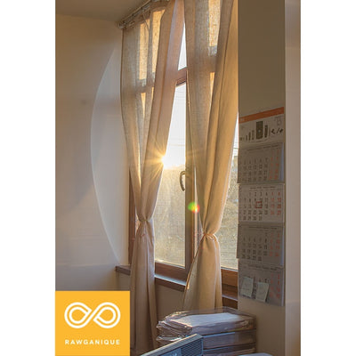 Organic Cotton Linen Hemp Curtains & Drapes Chemical-free – Rawganique