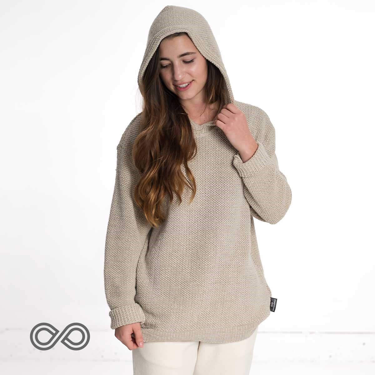 100% Organic Hemp Hooded Sweater (Unisex) – Rawganique