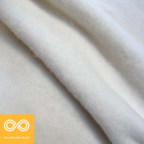 Organic Cotton Fleece Fabric brushed on both sides for softness ...