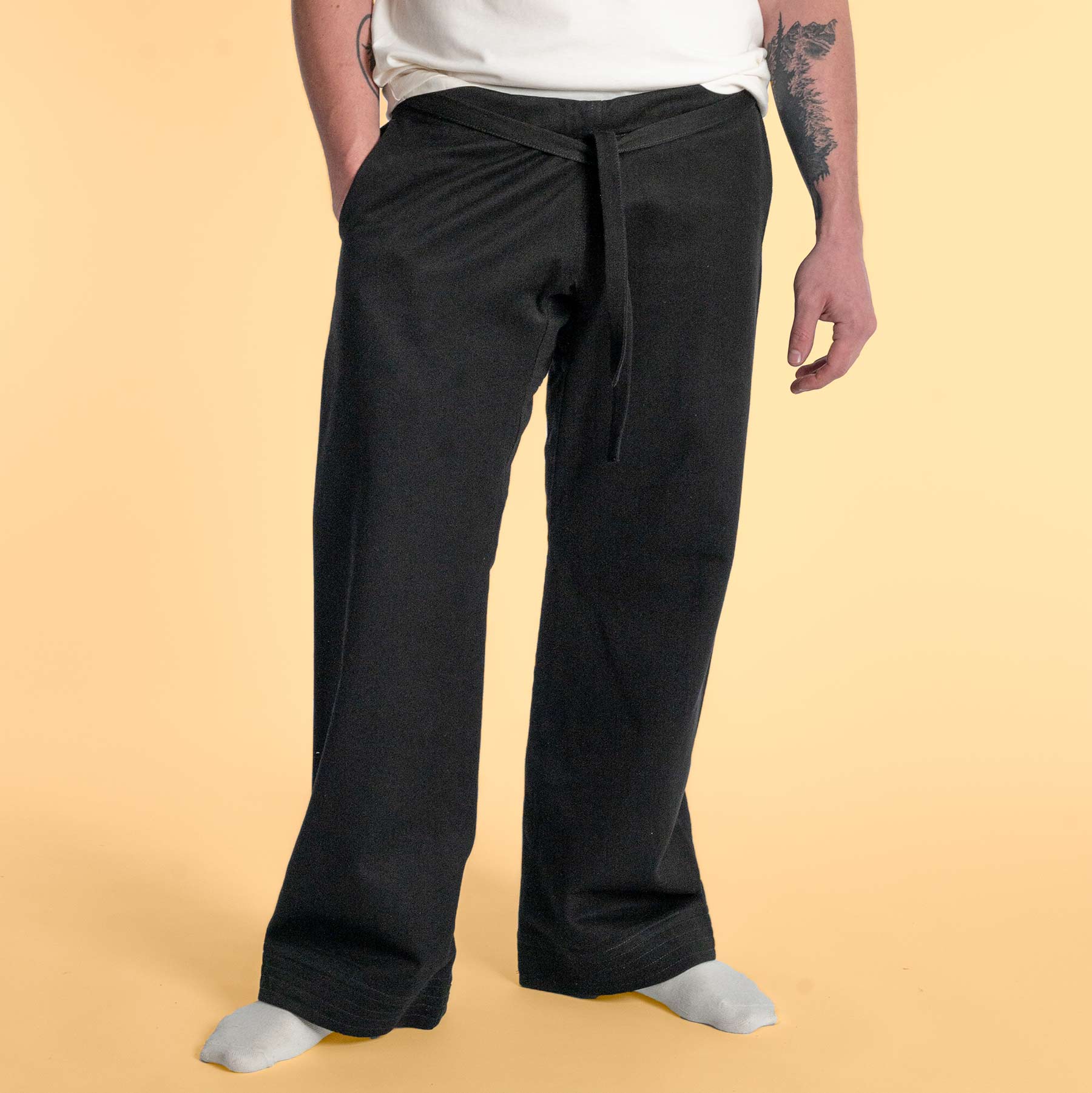 100% Organic Cotton Karate Martial Arts Pants (Chemical-free; Unisex ...