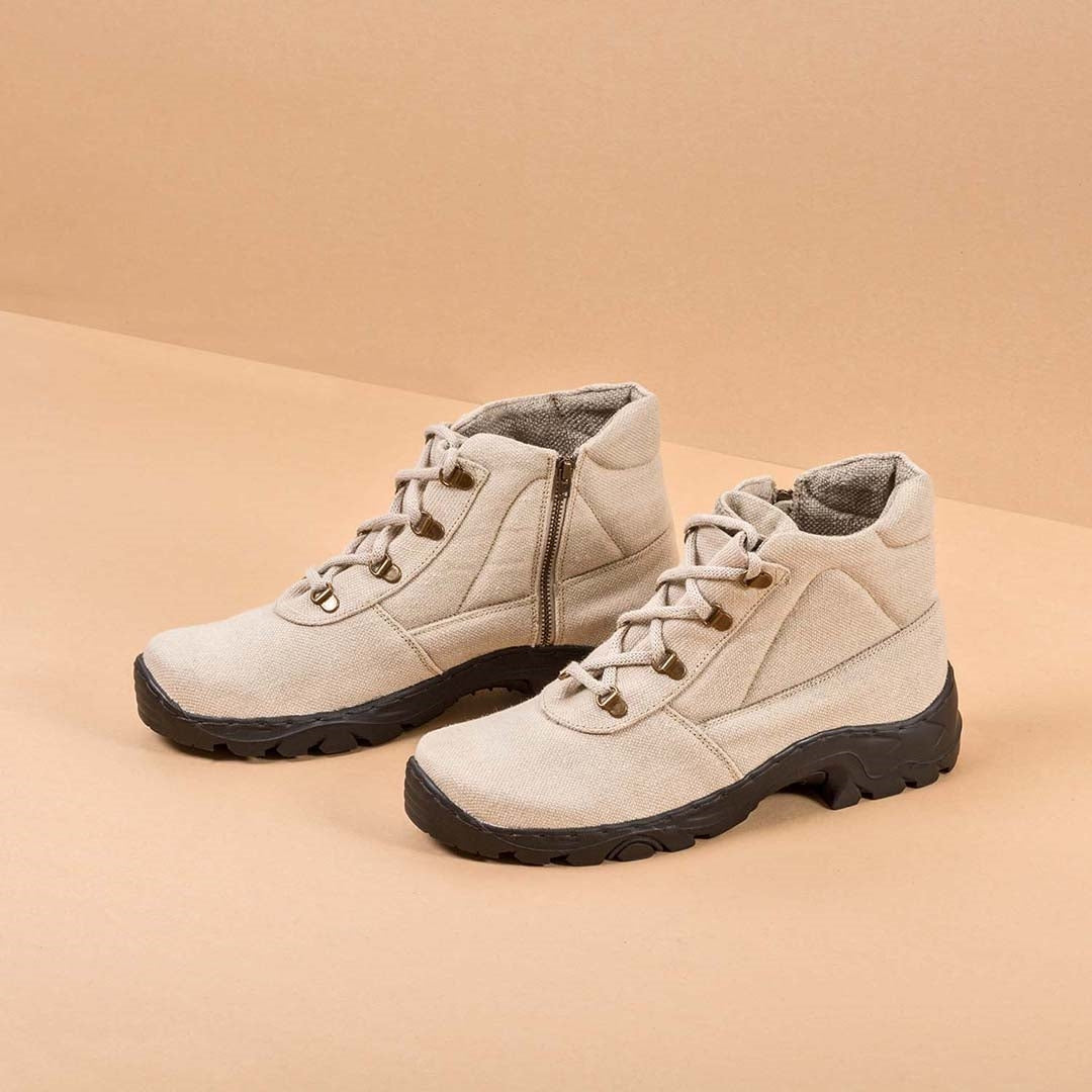 Handmade Vegetarian Ladies' Organic Hemp Boots by Rawganique