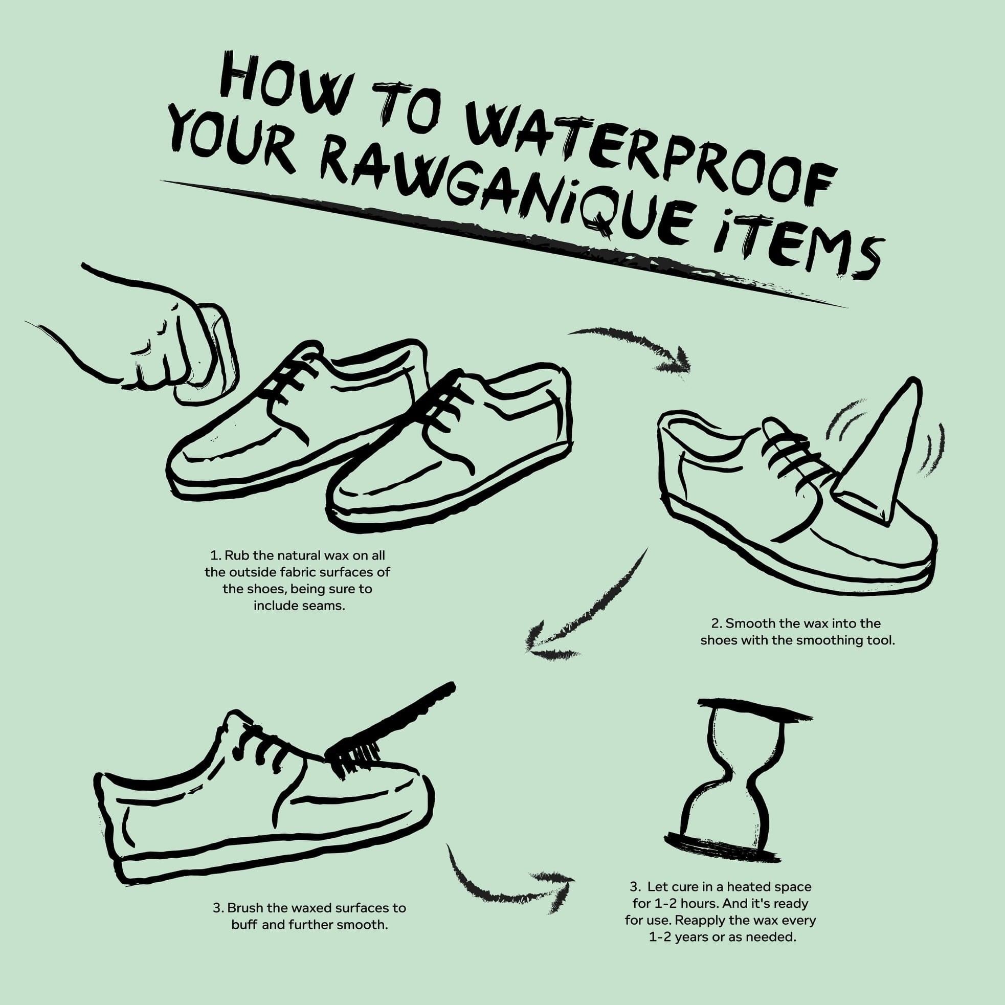 Wax Bar For Waterproofing Hemp Canvas – Rawganique