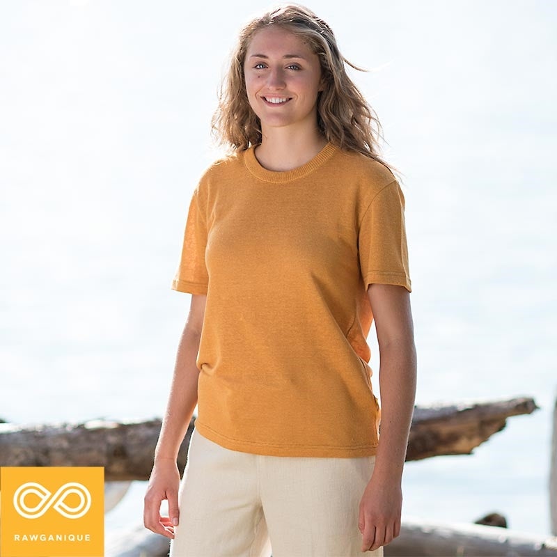 100% Organic Hemp T-shirt by Rawganique since 1997 (Chemical-free)