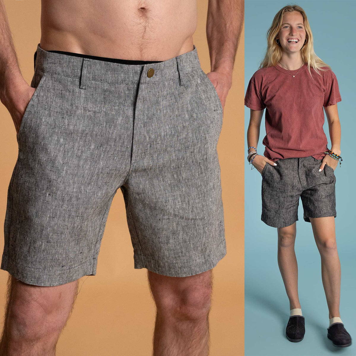 Redwood City Organic Hemp Shorts – Rawganique